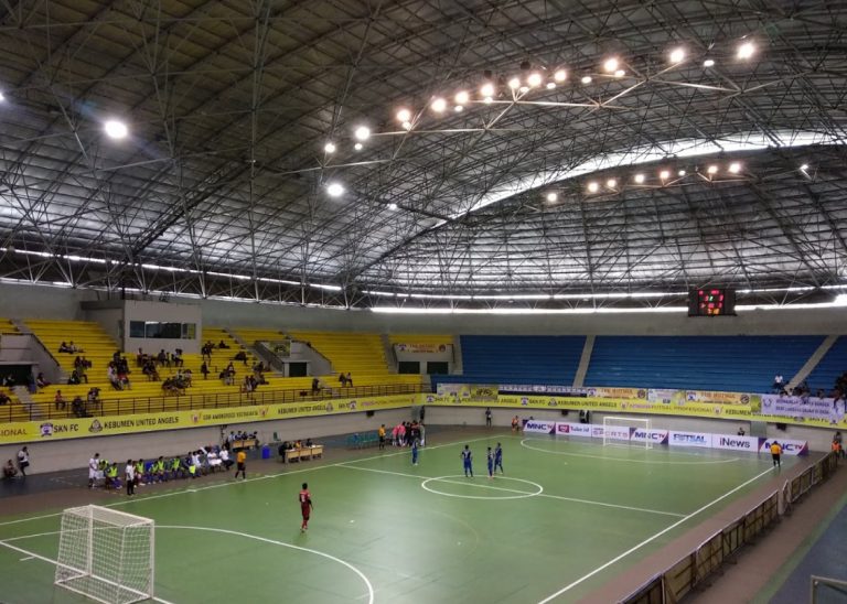 LAPANGAN UTAMA GOR AMONGRAGA – BPO DIY